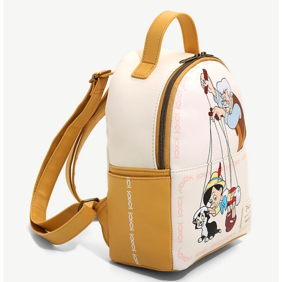 Loungefly | Bags | Loungefly Pinocchio Geppetto Figaro Mini Backpack ...